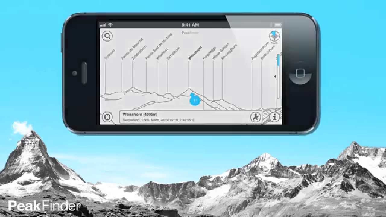 Nuova app Peak Finder Earth | Parco Alpi Liguri